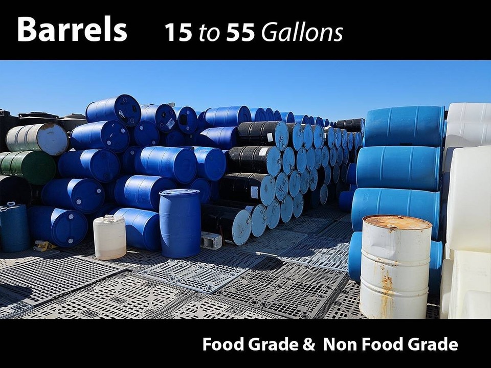 (60X) - 330 Gallon | NON FOOD GRADE IBC | Liquid Storage Tote Tank ...