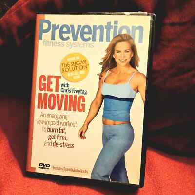 Prevention Fitness Systems - Get Moving (DVD, 2006) energizing, low ...