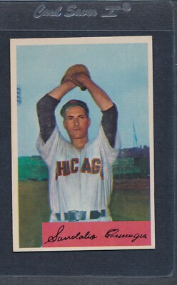 1954 Bowman #166 Sandy Consuegra White Sox EX/MT *1109 | eBay
