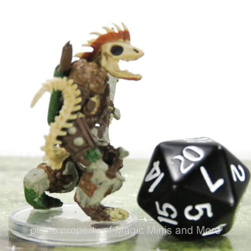 Undead Armies ~ LIZARDFOLK SKELETON #4 Icons of Realms D&D skeletons ...