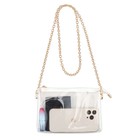 Clear PVC Shoulder Bag Transparent For Women Crossbody Tote Bag ...