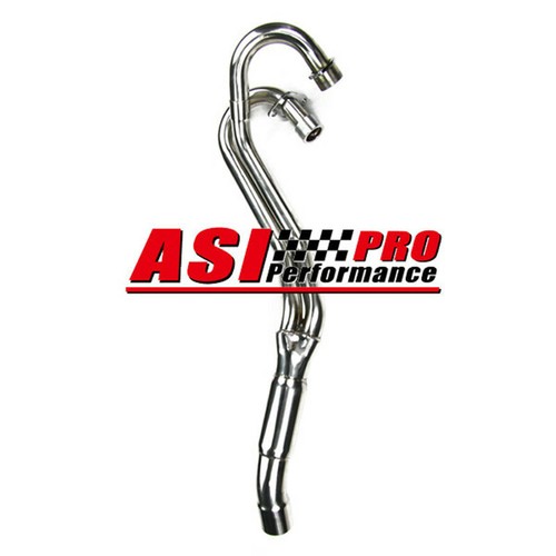 Exhaust Head Pipe Header Stainless Steel For Yamaha YFM660 Raptor 660 ...