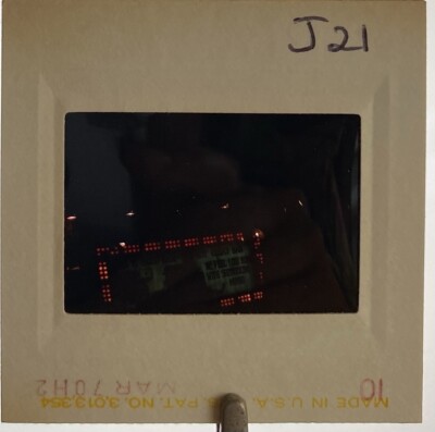 1970-35mm Slide-Japan, Night Light Sign-Not Great Bar-Shitkicking Music ...