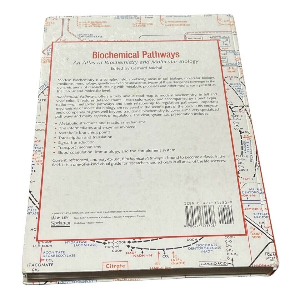 Biochemical Pathways : An Atlas of Biochemistry and Molecular Biology ...