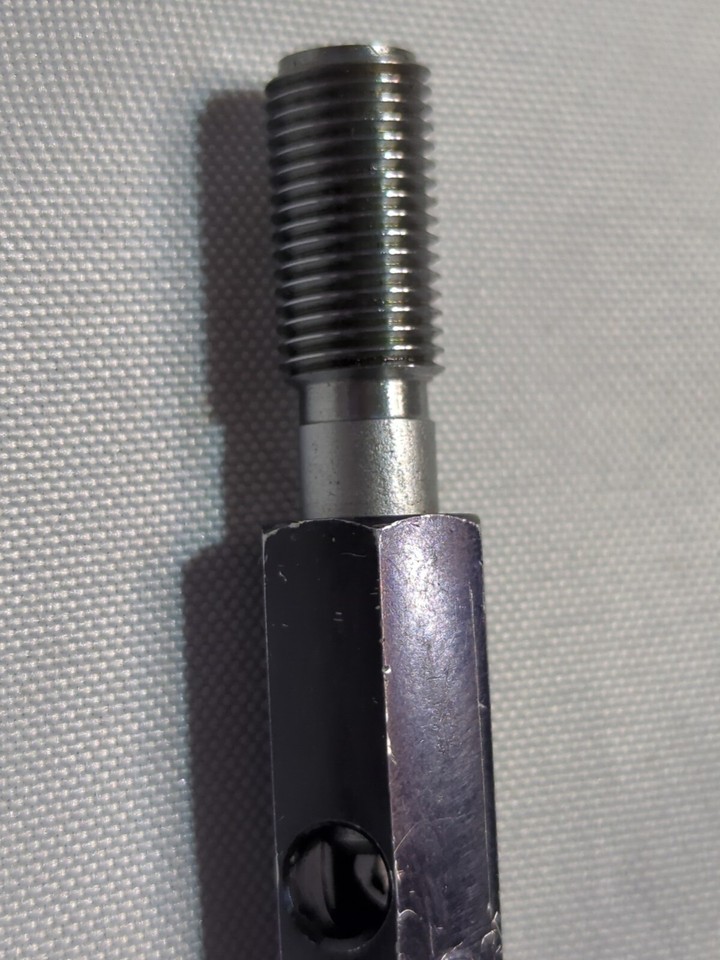 Micro 3/8 24 UNJF 3B THREAD PLUG GAGE GO NO GO P.D.'S = .3479 & .3516 ...