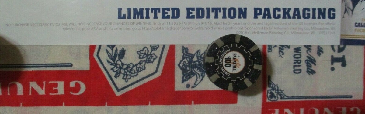 Billy Dee Williams Colt 45 Neon Sign