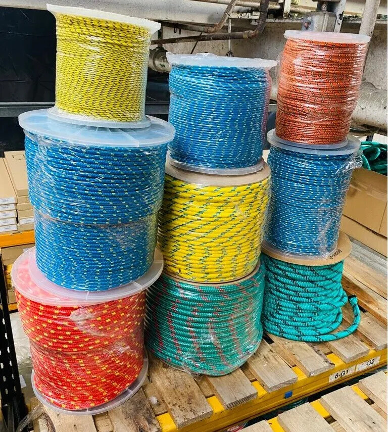 3,4,6,8,10,12,14,16m/POLYPROPYLENE ROPE BRAIDED POLY CORD STRONG STRING ...