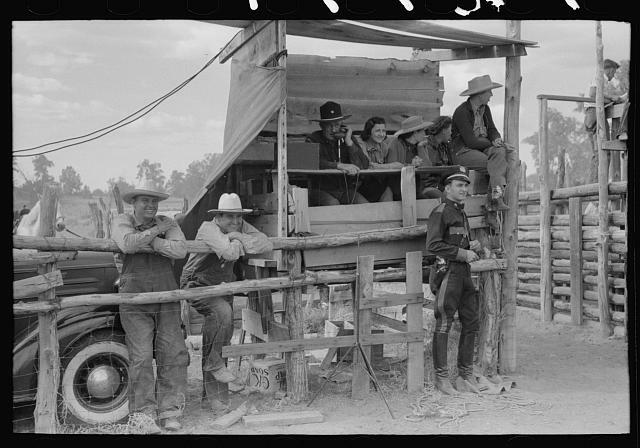 Rodeo,Quemado,New Mexico,NM,Catron County,Farm Security Administration ...