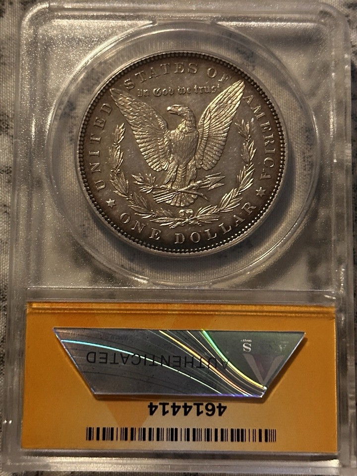 1887 Proof Morgan Dollar Anacs PF58 | eBay