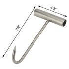 2-Pcs Stainless Steel T Hooks T-Handle Meat Boning Hook for Kitchen ...