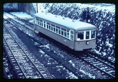 Trolley Slide - Red Arrow Lines #165 Interurban Car New SEPTA Colors ...