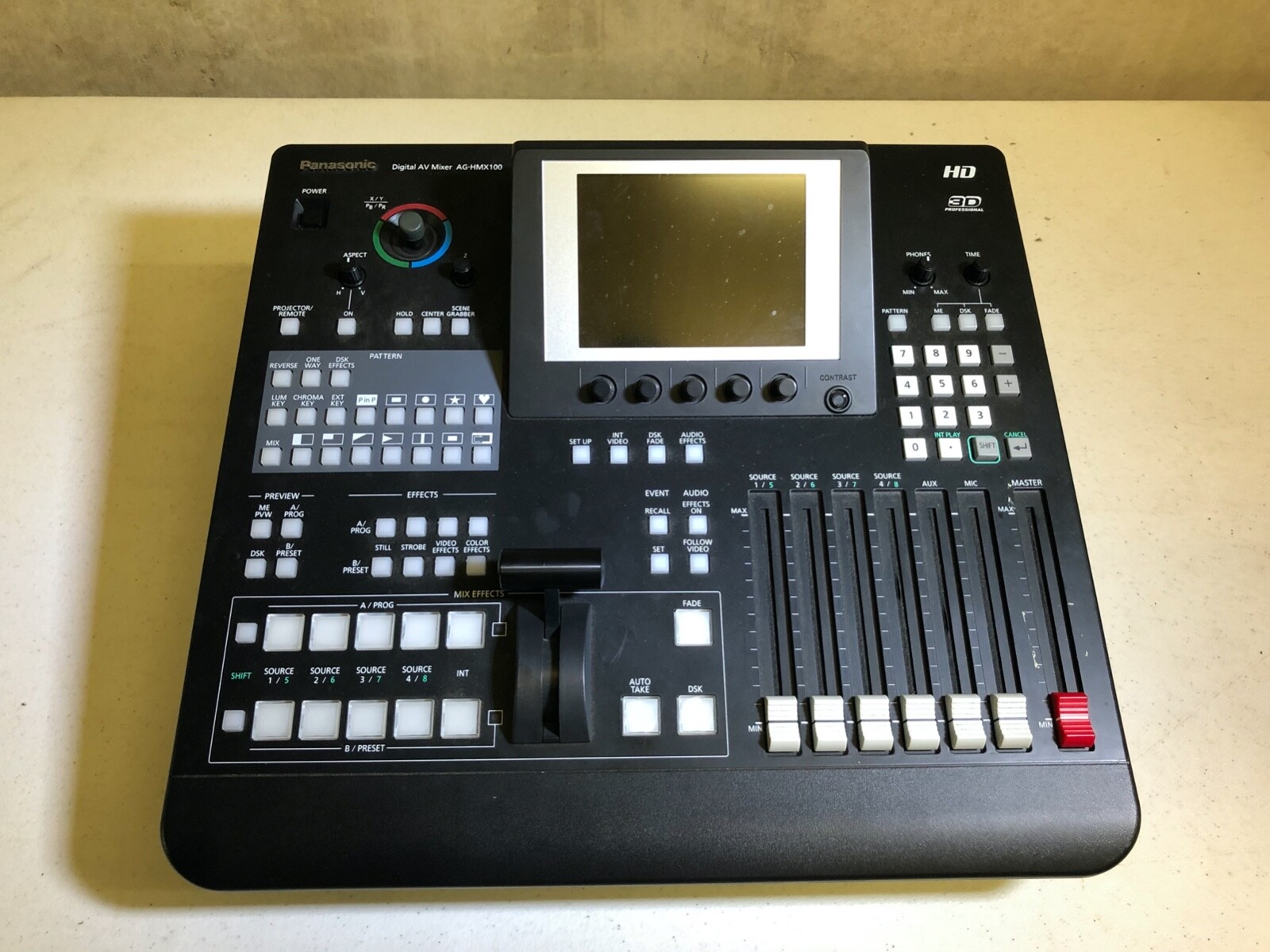Panasonic AG-HMX100 HD/SD/3D Video Switcher Mixer HMX100P w/ Power ...