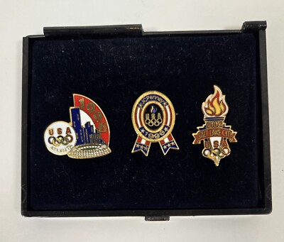 Vintage 1996 JC PENNY LIMITED EDITION USA OLYMPIC HOME TEAM 3 PIN SET ...
