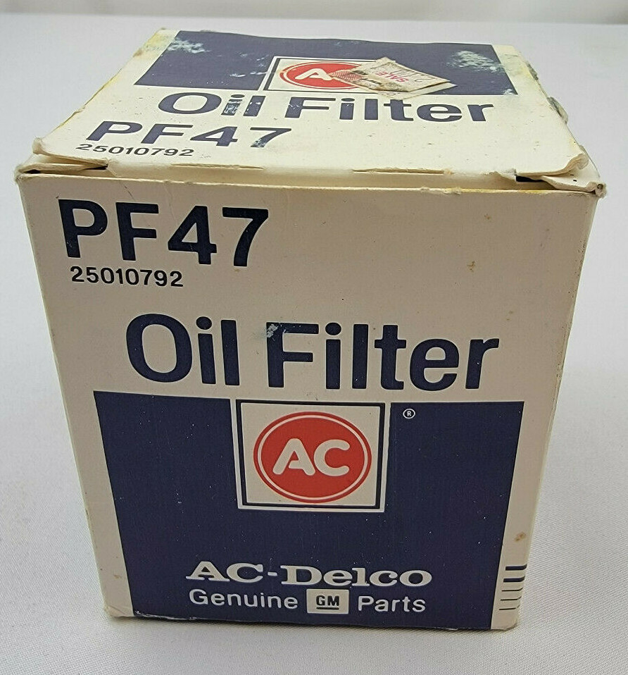 AC-Delco PF47 - cross reference oil filters | oilfilter-crossreference.com