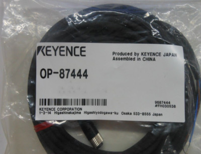 1PCS Keyence OP-87444 Sensor Cable M8 for Panel Monitor 5M 4Pin | eBay