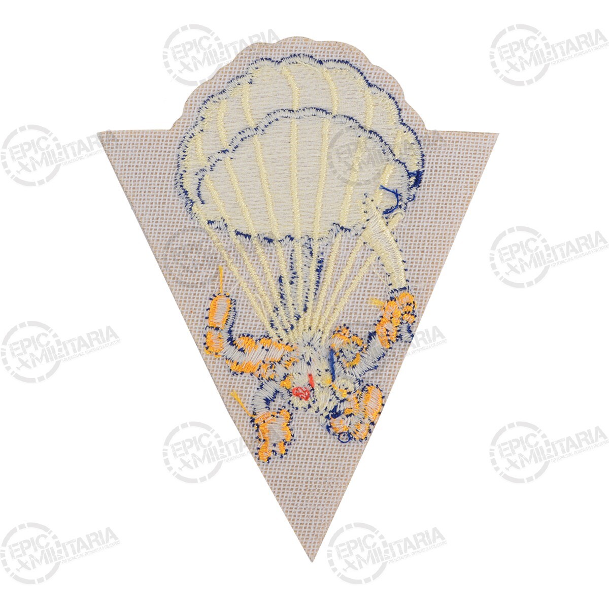 WW2 US 515th PIR Jumping Wolves Pocket Patch- Repro Embroidered ...