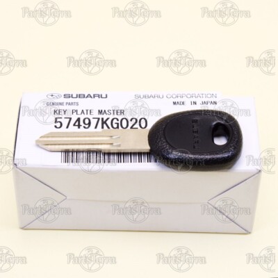 OEM Genuine Subaru SVX IMPREZA OUTBACK LEGACY Steel Key Plate Blank ...