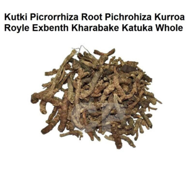 Kutki Picrorrhiza Root Kurroa Royle Exbenth Kharabake Katuka Whole 250g ...