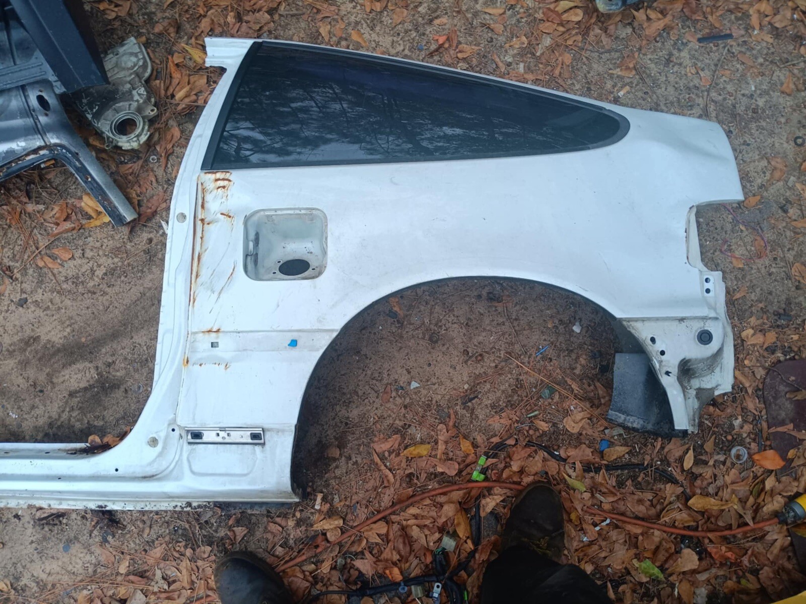 90-91 CRX OEM driver left rear back 1/4 quarter panel | eBay
