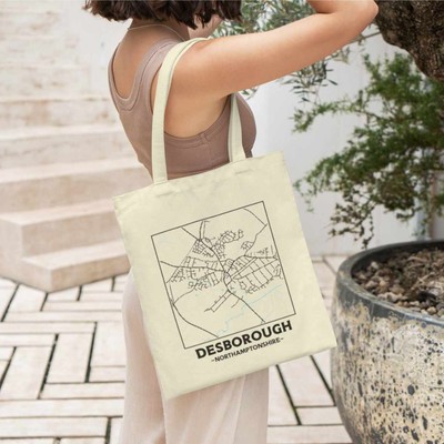 Desborough - Northamptonshire City Street Map Tote Bag | eBay