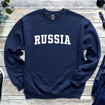 Russia Sweatshirt | Russia Classic Crewneck Sweatshirt | eBay
