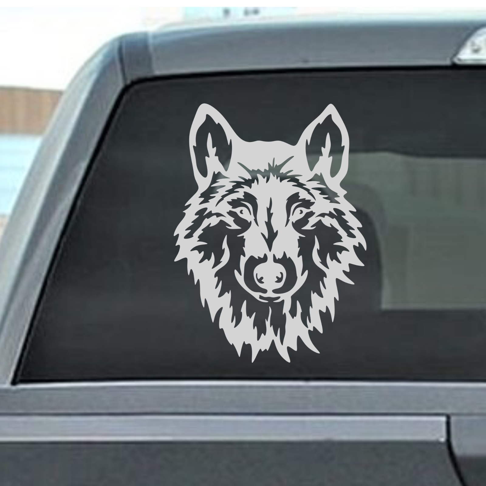 Wolf Head Decal Tumbler Car Laptop Window Wall Art Wolves Stickers 22 ...