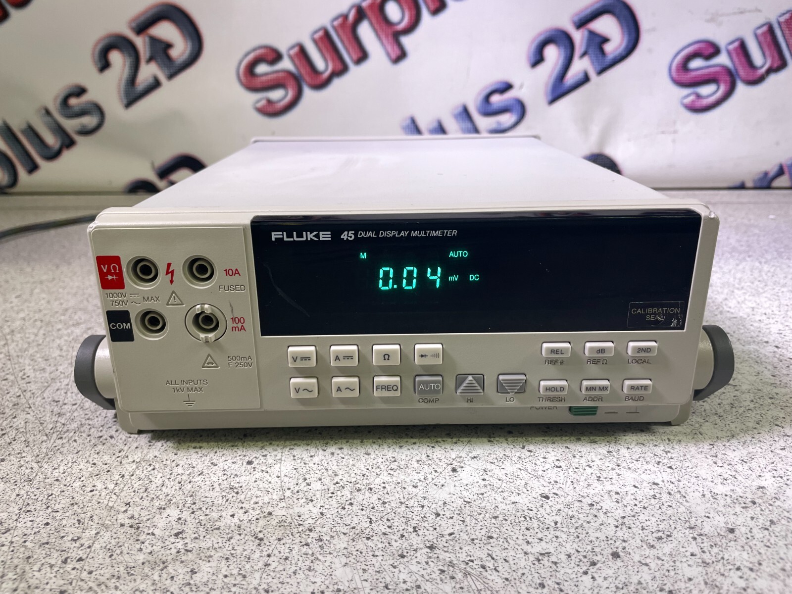 Fluke 45 Dual Display Multimeter | eBay