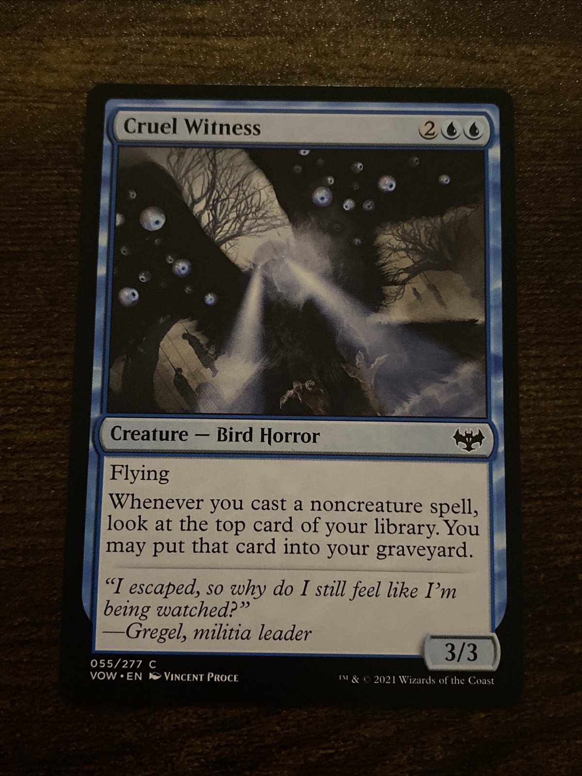 Cruel Witness 055/277 Innistrad Crimson Vow MTG Magic The Gathering ...