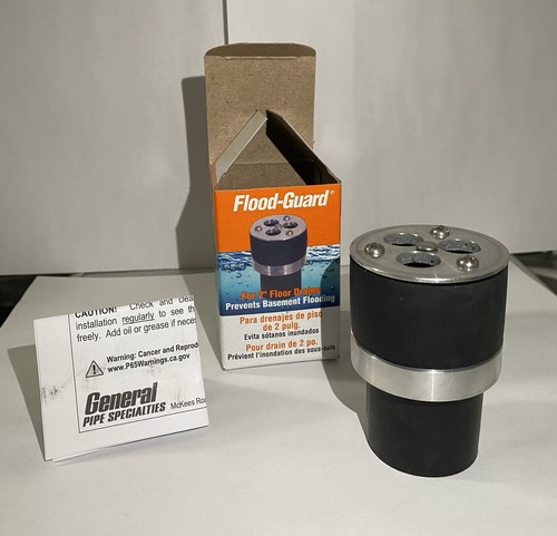 Flood-Guard for 2" Floor Drain Prevents Basement Flooding by General ...