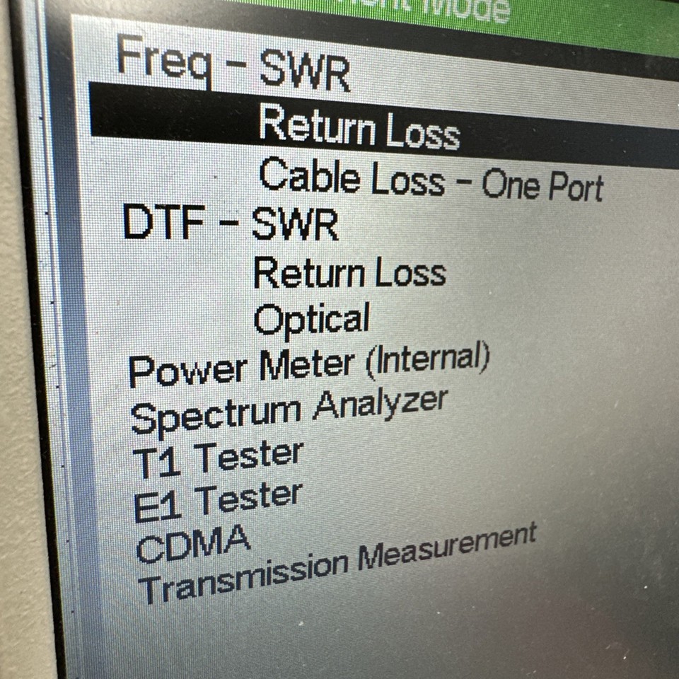 Anritsu MT8212B ver.5.10 Cell master 11opt New battery. Charger + OSLN ...