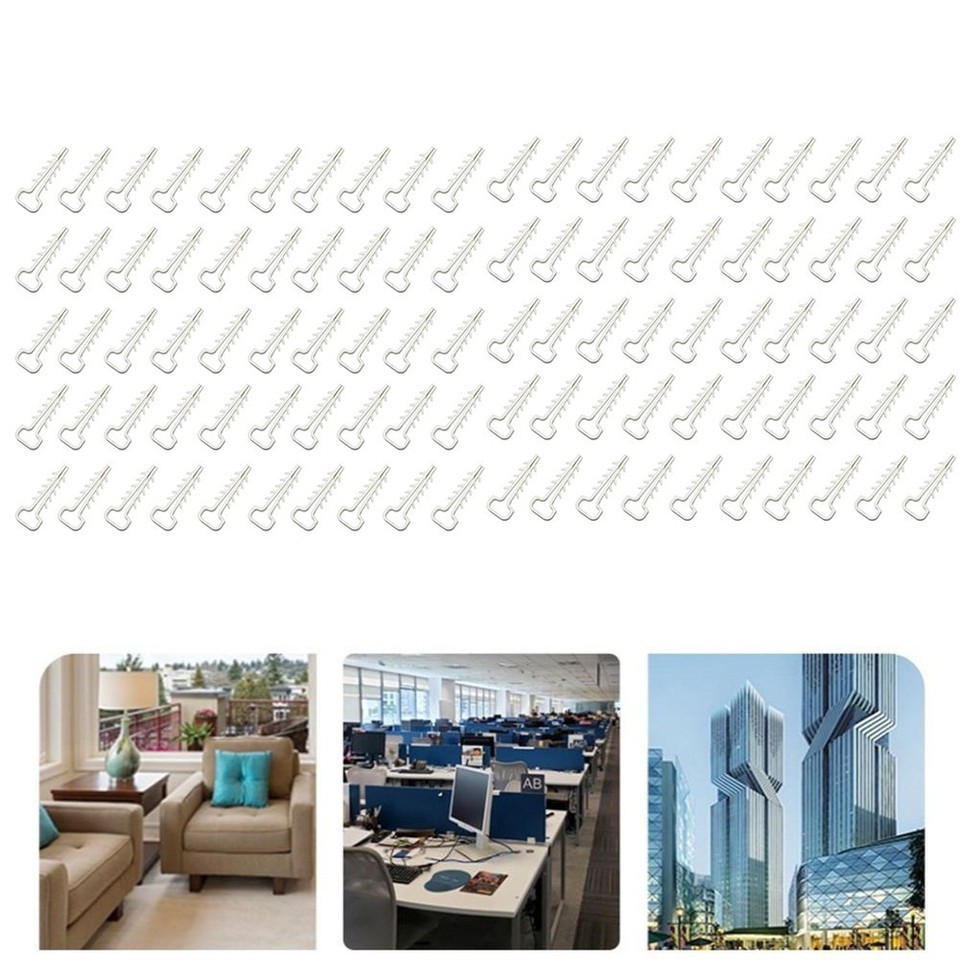 100PCS Cable Clips for Round Wire Management Plastic Dowel Clamp 58mm ...