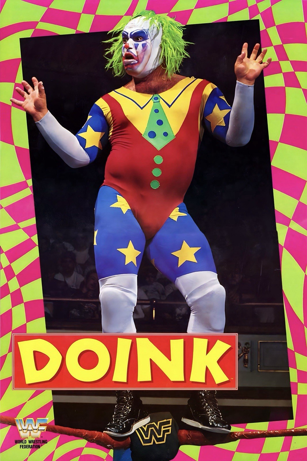WWE GIANT 24”x36” POSTER - DOINK THE CLOWN | eBay