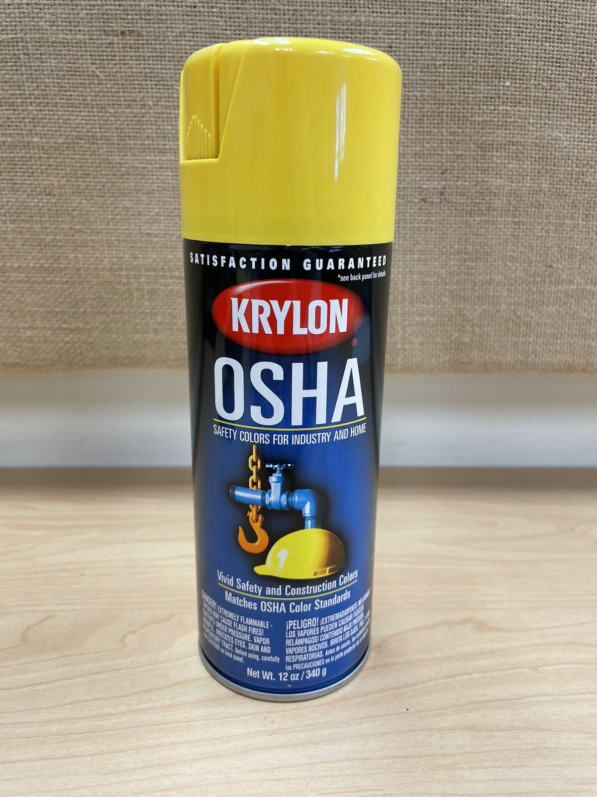 Krylon 1813 Safety Yellow OSHA Spray Paint 12 Ounce for sale online | eBay