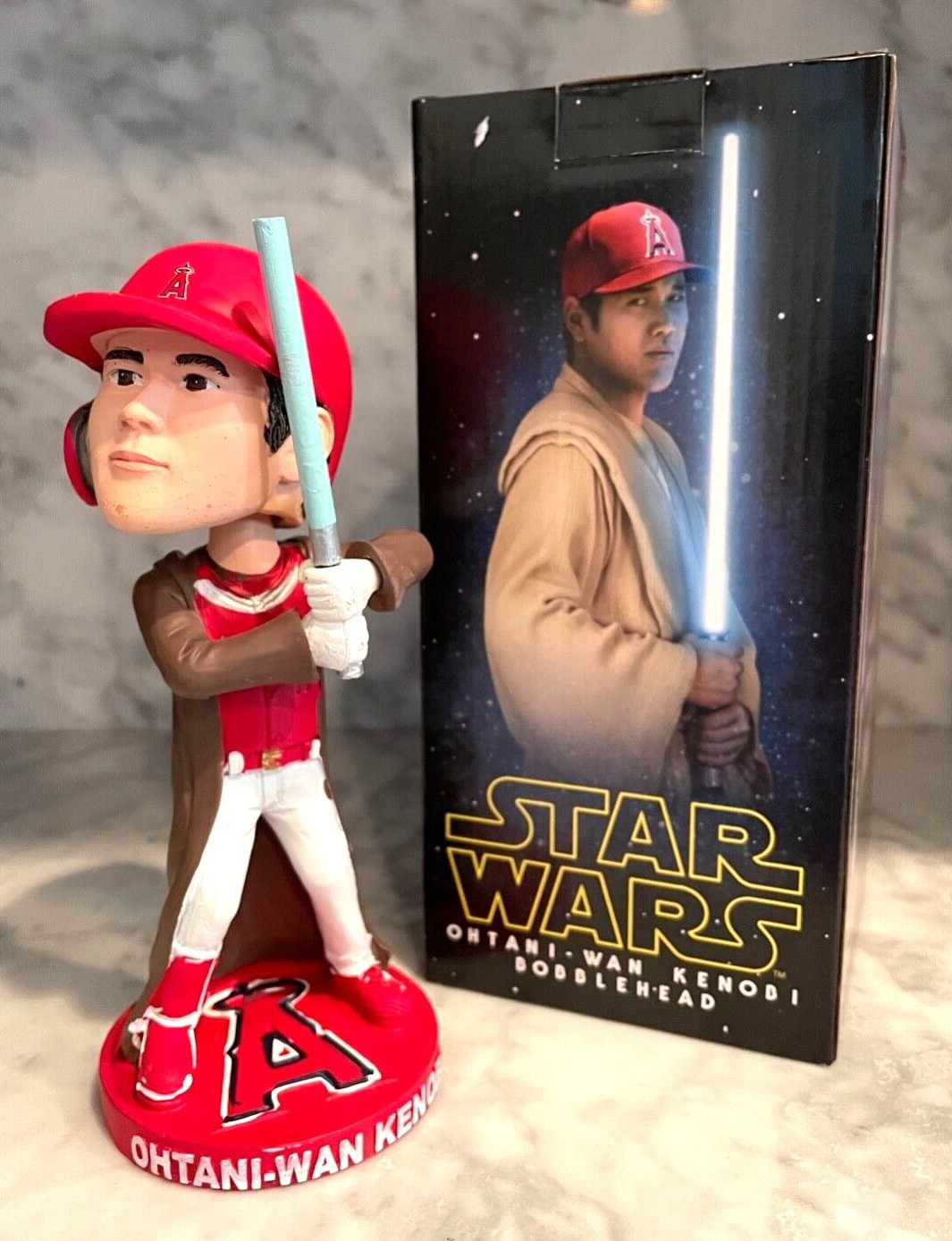 Shohei Ohtani Bobblehead Dodgers Star Wars Mike Trout Decoy 2023 2024 ...