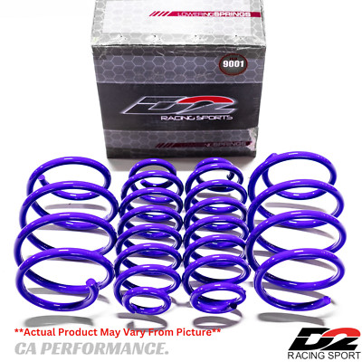 D2 Racing Lowering Spring Lowers Purple for 13-17 Accord 15-20 TLX D-SP ...