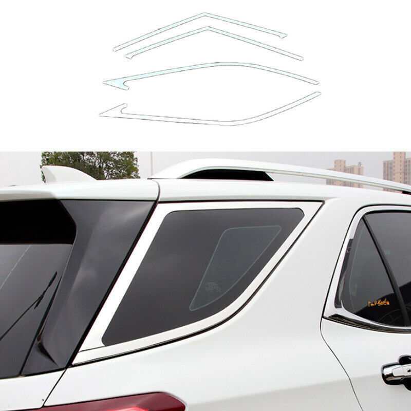For Chevry Equinox 2018-2021 Rear Window Side Spoiler Sill Molding ...