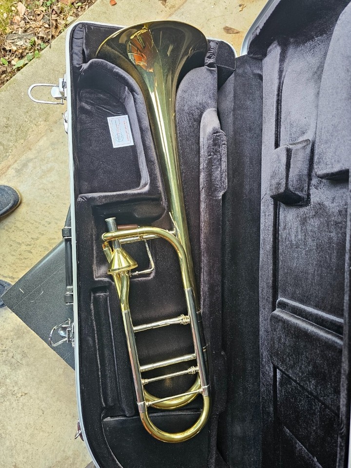 NICE Trombone Case F Attachment trigger fits Yamaha Bach Conn Jupiter ...