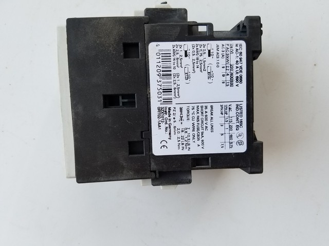 SIEMENS 600VAC CONTACTOR IEC 60 947 VDE 0660 | eBay