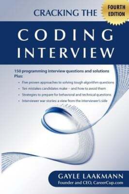 Cracking the Coding Interview, Fourth Edition by Gayle Laakmann: New 9781451578270| eBay