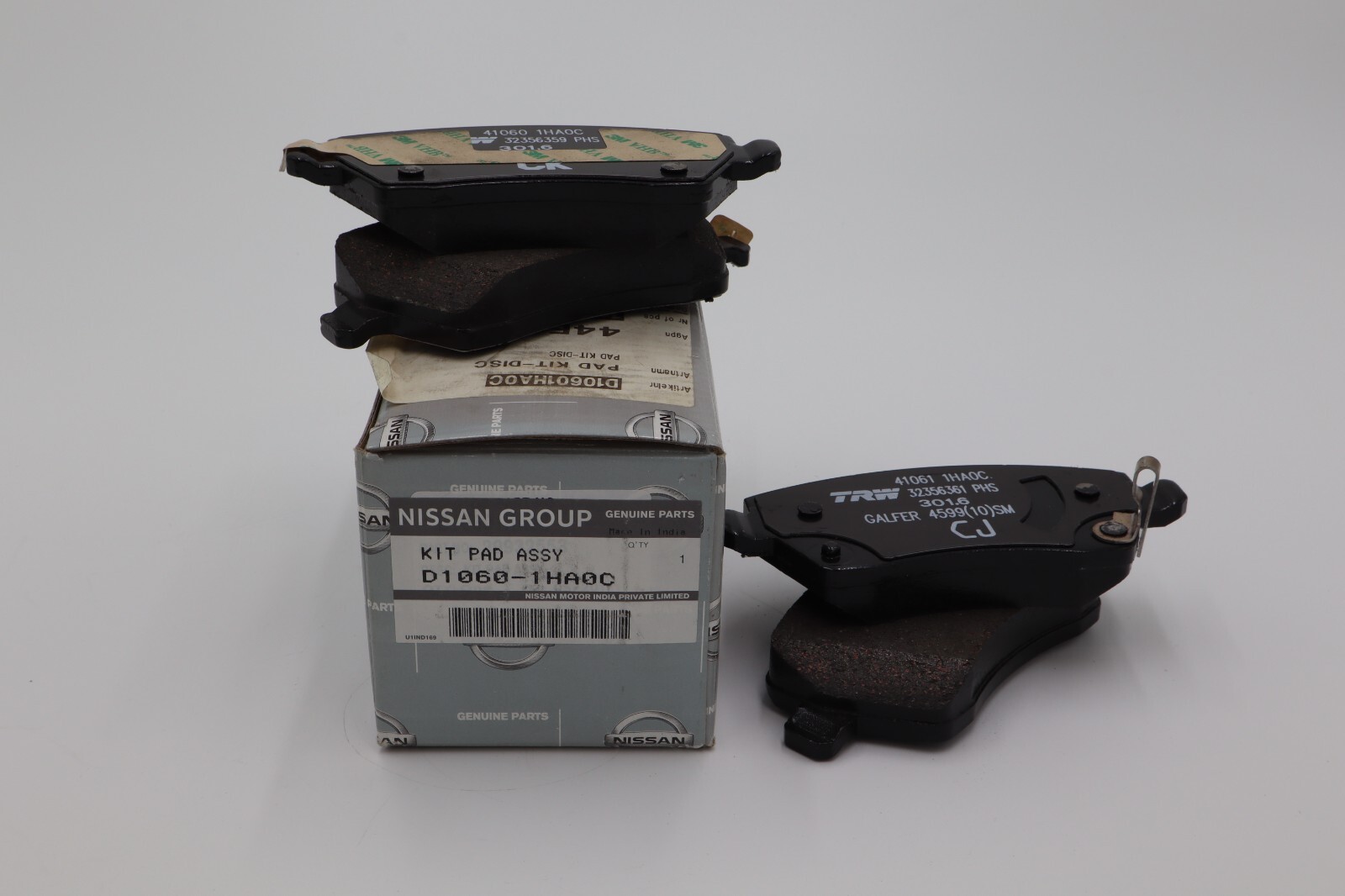 D10601HA0C Genuine Nissan Pad Kit-disc Brake D1060-1ha0c for sale ...
