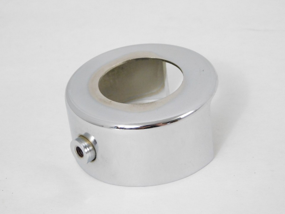 1 NOS 1969-1970 Yamaha DS6 Chrome Front Fork Upper Cover 1 OEM 247 ...