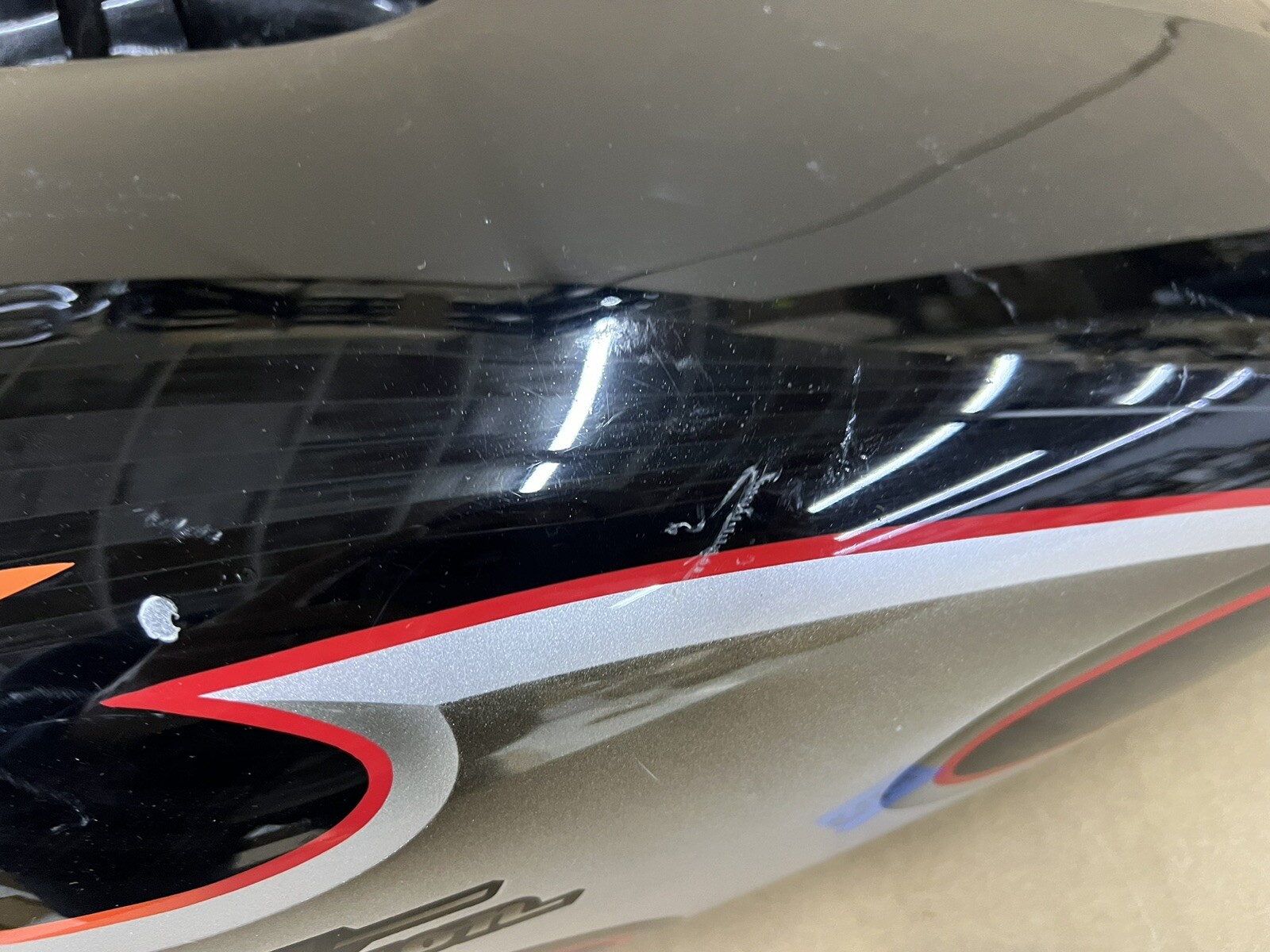 2002 OEM Harley-Davidson Dyna Wide Glide FXDWG Gas Tank Numbered DENTED ...