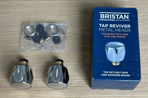 Bristan R 1/2 MT Tap Reviver with Metal Heads for Basin, Sink Taps and ...