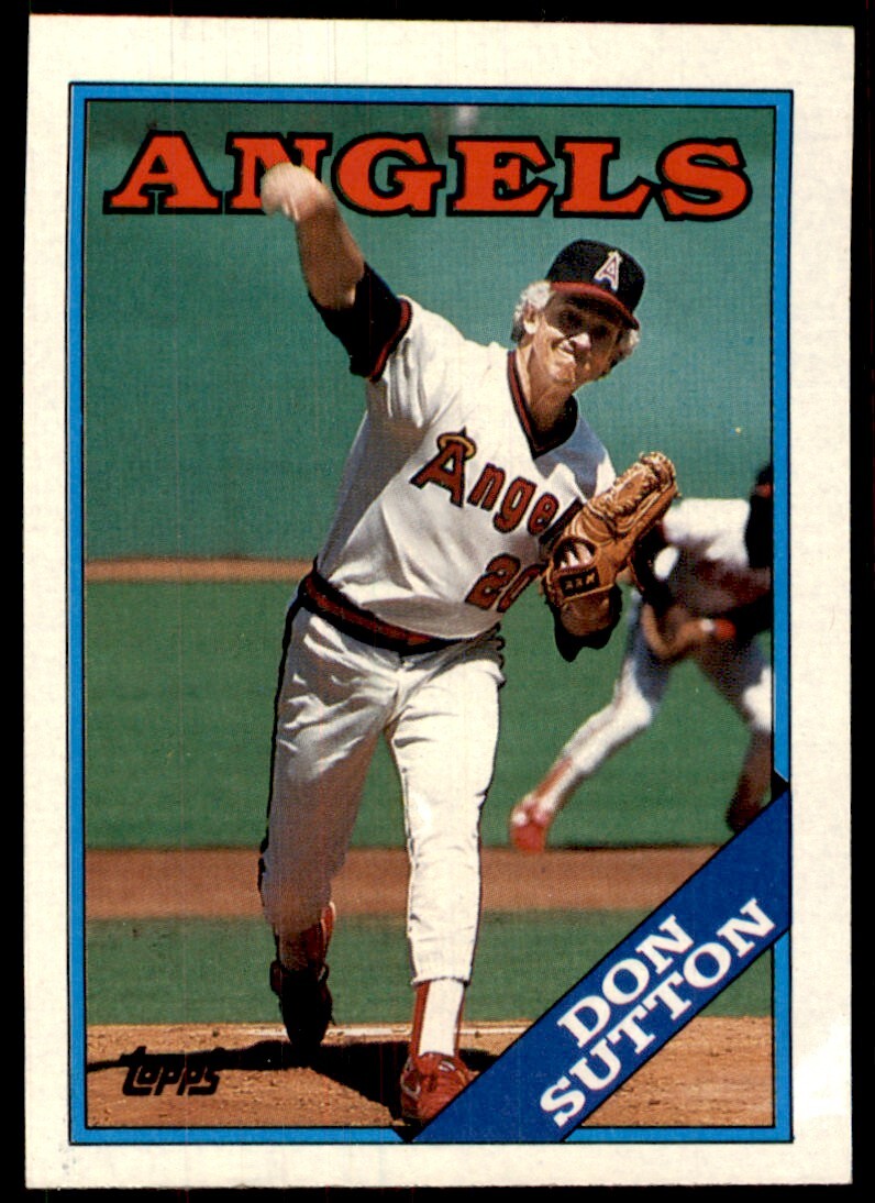 1988 TOPPS DON SUTTON CALIFORNIA ANGELS #575 | eBay