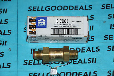 Mueller Industries Streamline B-35303 Pressure Relief Valve 3/8" CRN ...