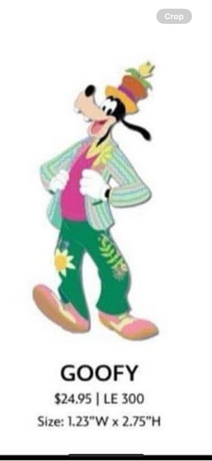 WDI Spring time Goofy LE 300 Pin | eBay