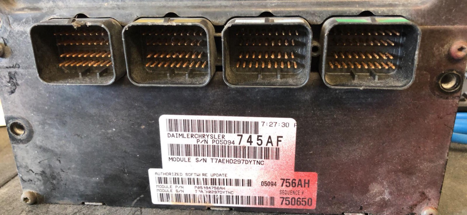 2007 Chrysler Pacifica ecm ecu computer P05094756AH | eBay