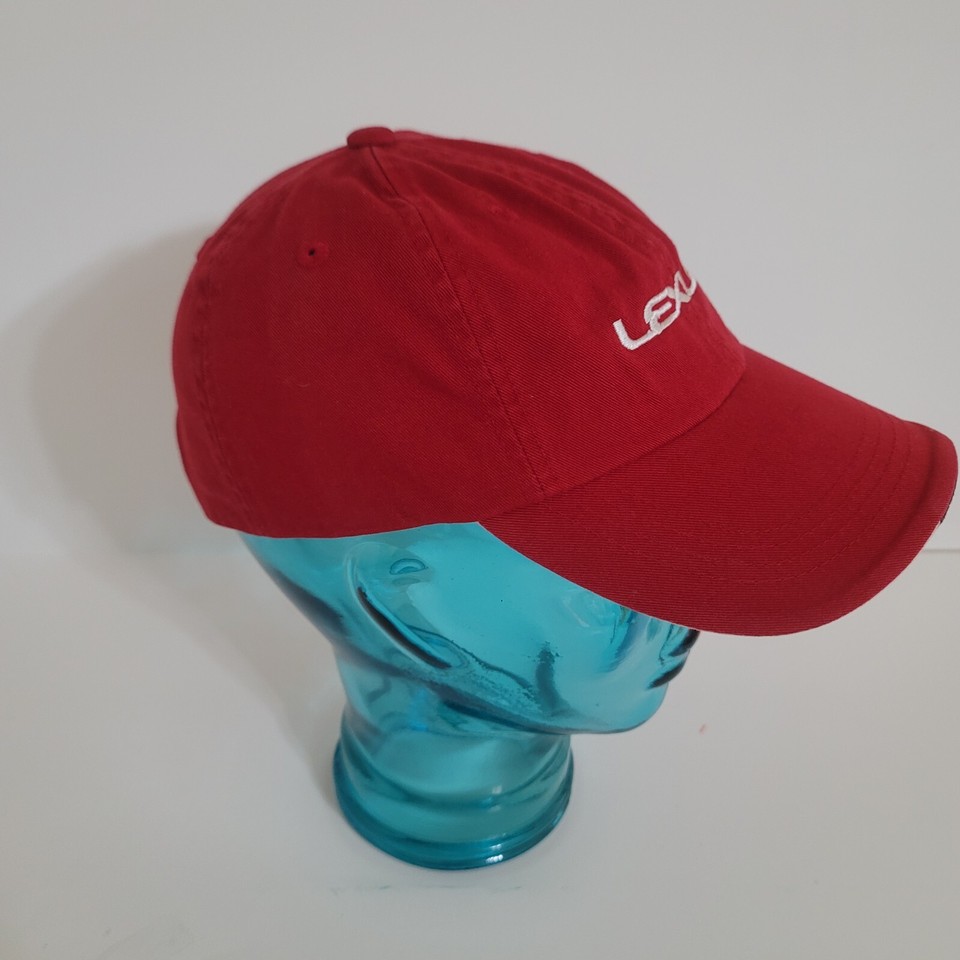Lexus Baseball Cap Mens Red New White and Blue Adjustable Strap Port ...