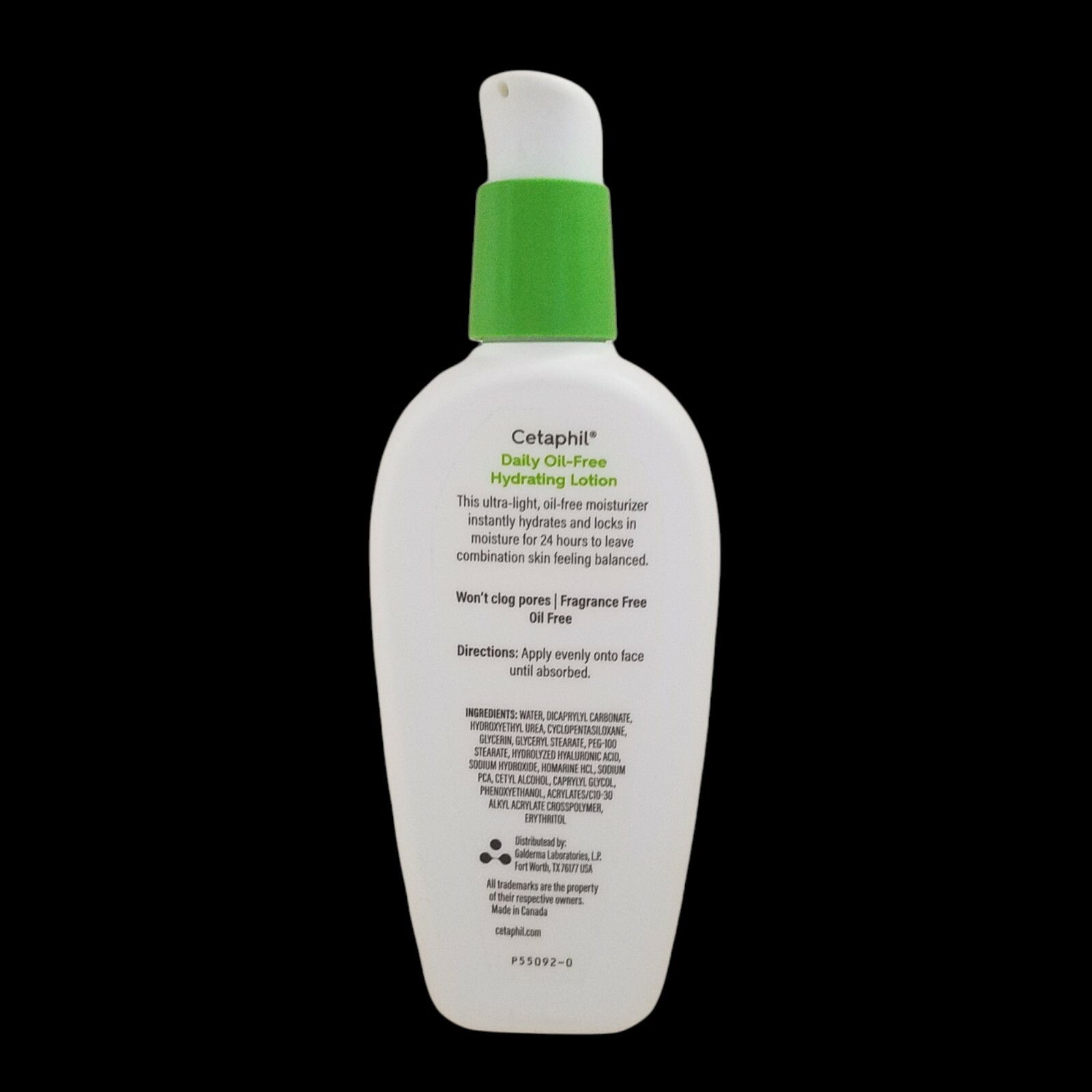 Cetaphil DAILY OIL-FREE HYDRATING Lotion for Combination Sensitive Skin ...