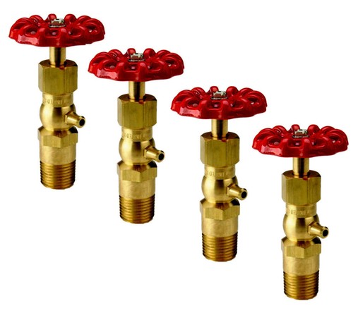 4 EA. BOILER TRICOCK TRICOCKS 1/2" WATER COLUMN TEST VALVE LONG-SHANK ...